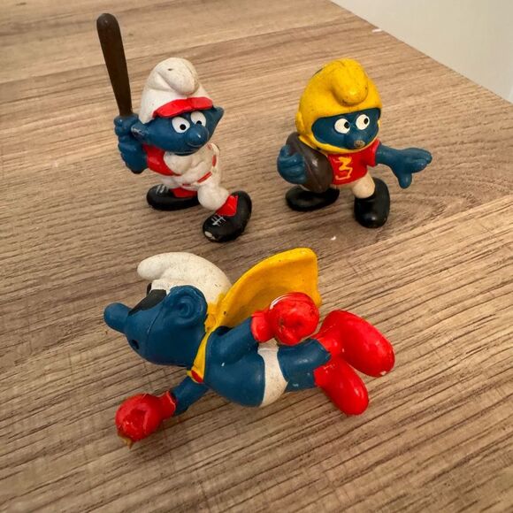 Smurfs | Toys | Vintage Smurfs Figurine Lot 3 Pieces 97s | Poshmark